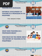 Historical Development of Teacher Preparation and Professionalization ...
