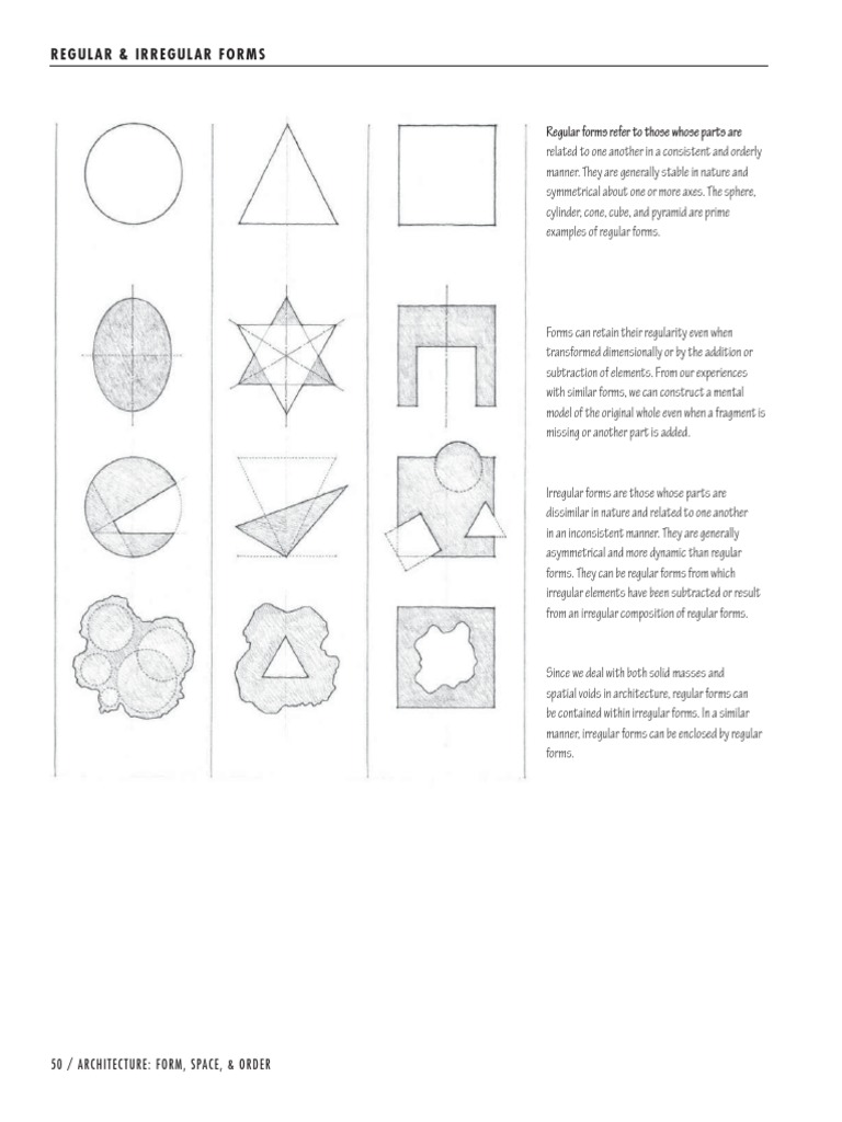 Regular Irregular Forms | PDF | Length | Geometric Shapes