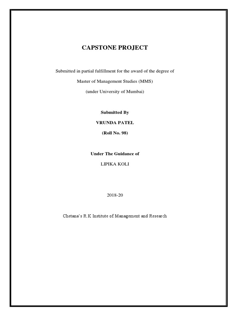 Capstone Project | PDF | Pharmaceutical Industry | Incentive