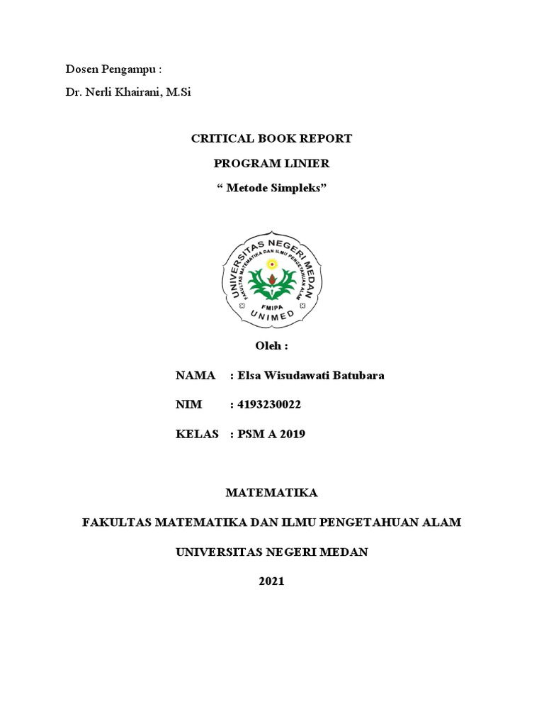 CBR Program Linier | PDF