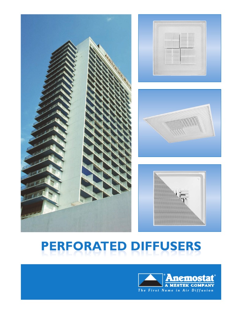 C - Perforated Diffusers | PDF | Civil Engineering | Continuum Mechanics