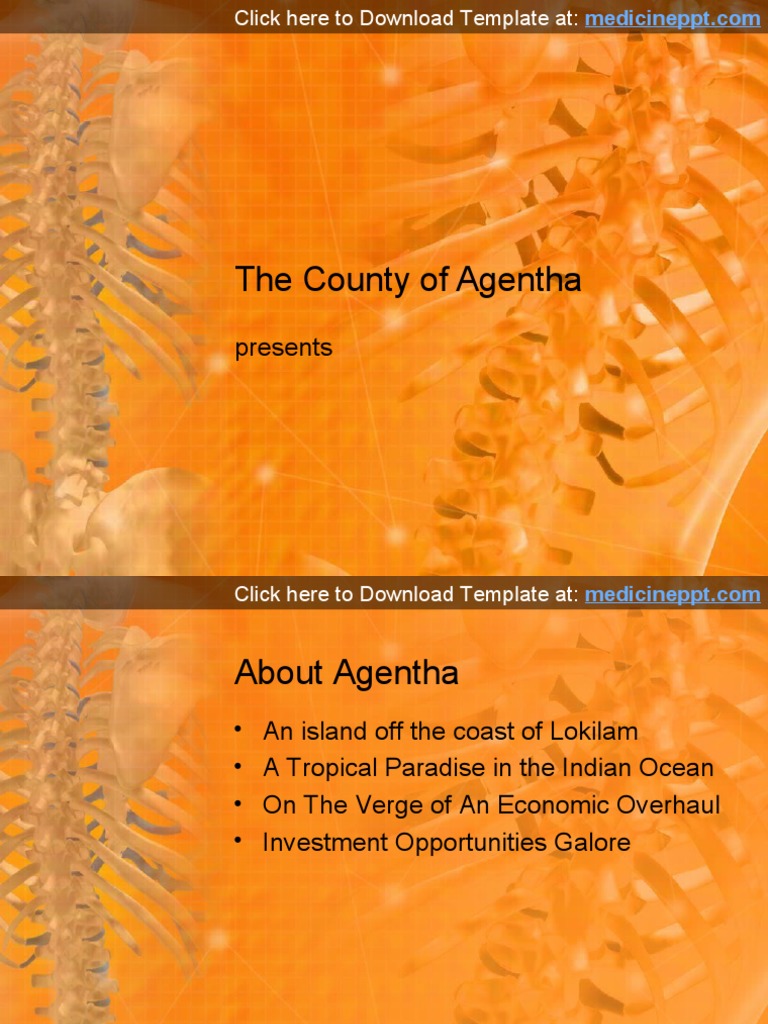 Human Skeleton PowerPoint Presentation Template | PDF | Anatomy ...