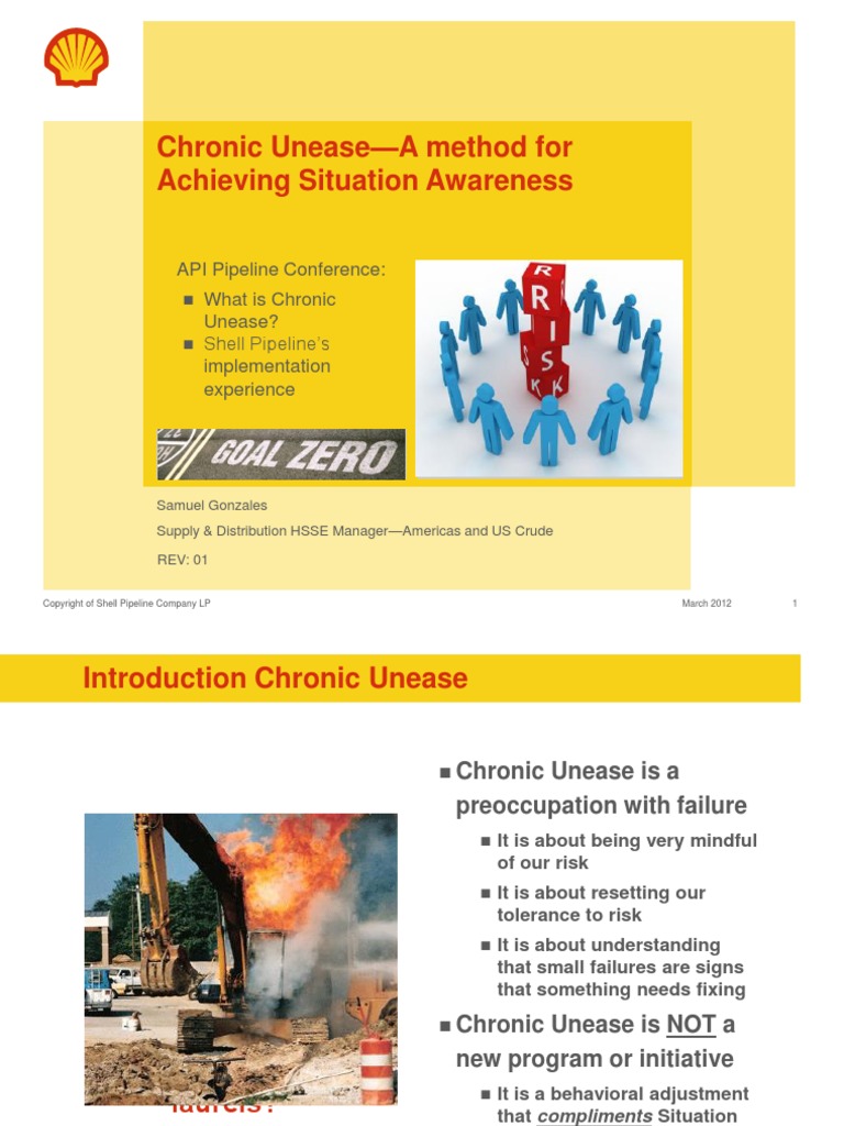 Chronic Unease - A Method For Achieving Situation Awareness | PDF ...