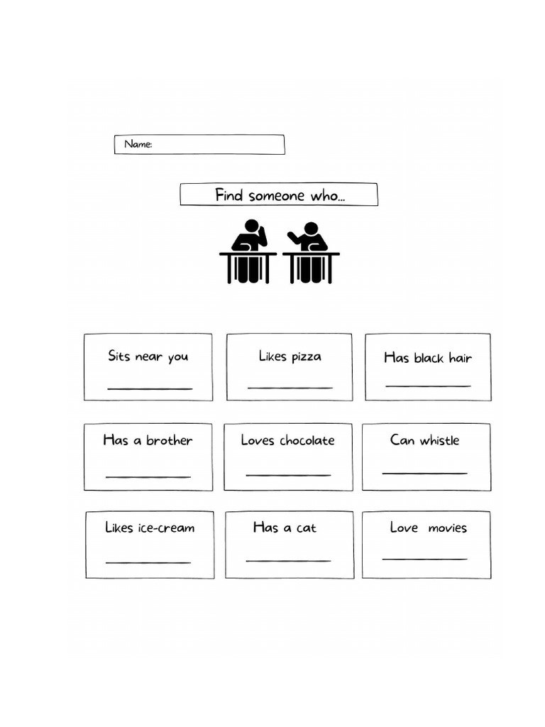 Find Someone Who | PDF