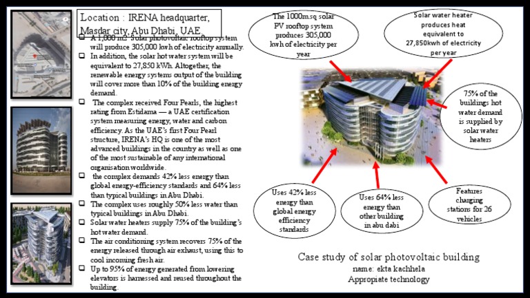 Case Study of Solar Photovoltaic Building | PDF | Solar Power ...