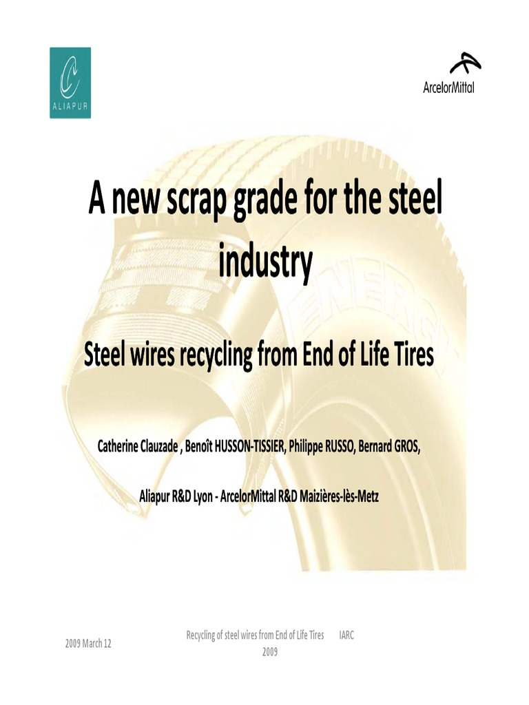 New Scrap Grade for Steel Recycling | PDF | Steel | Scrap