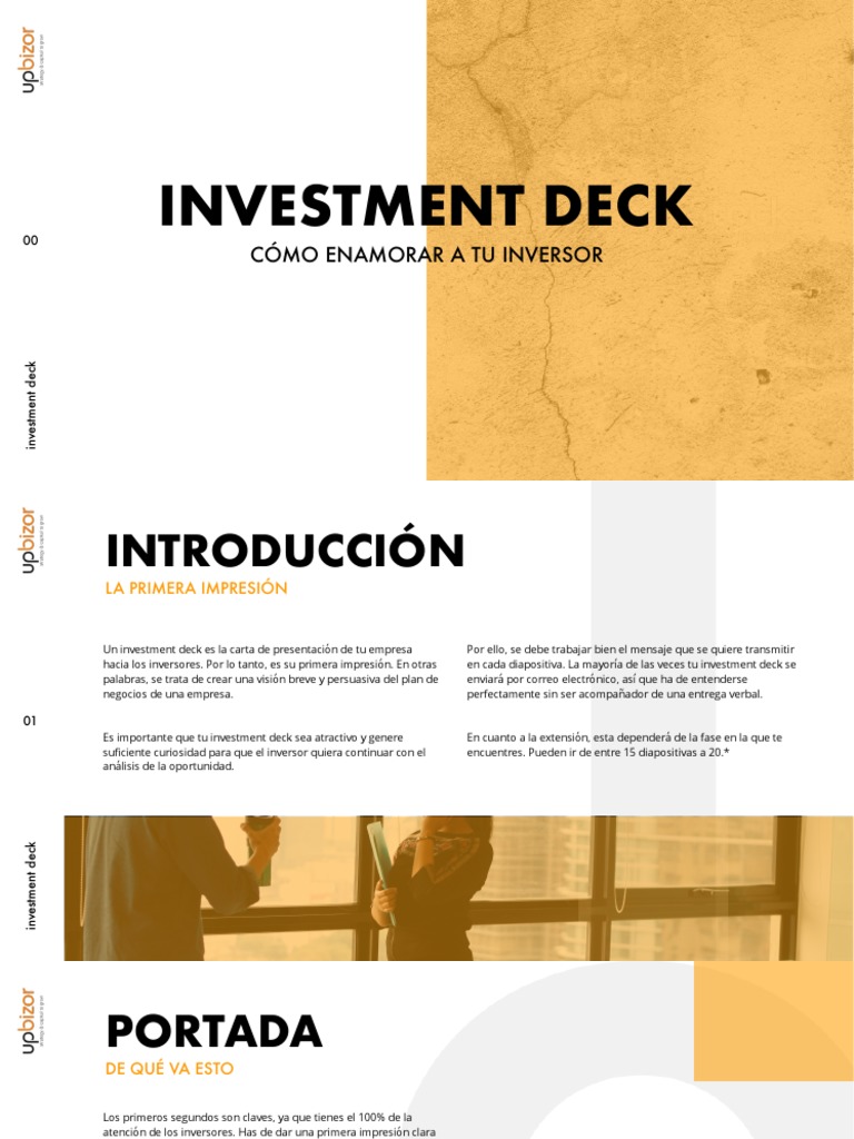 Investment Deck | PDF | Business | Mercado (economía)