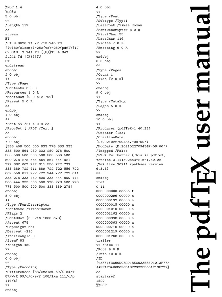 PDF Manual | PDF | Te X | Informática