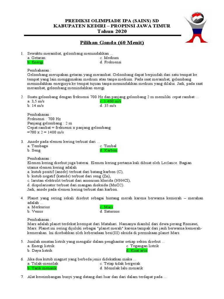 2 - Osn Ipaa | PDF | Ilmu Sosial | Sains & Matematika