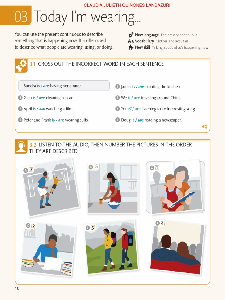 Cross Out The Incorrect Word in Each Sentence | PDF