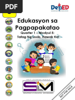 Filipino Module 1 Grade 3 | PDF