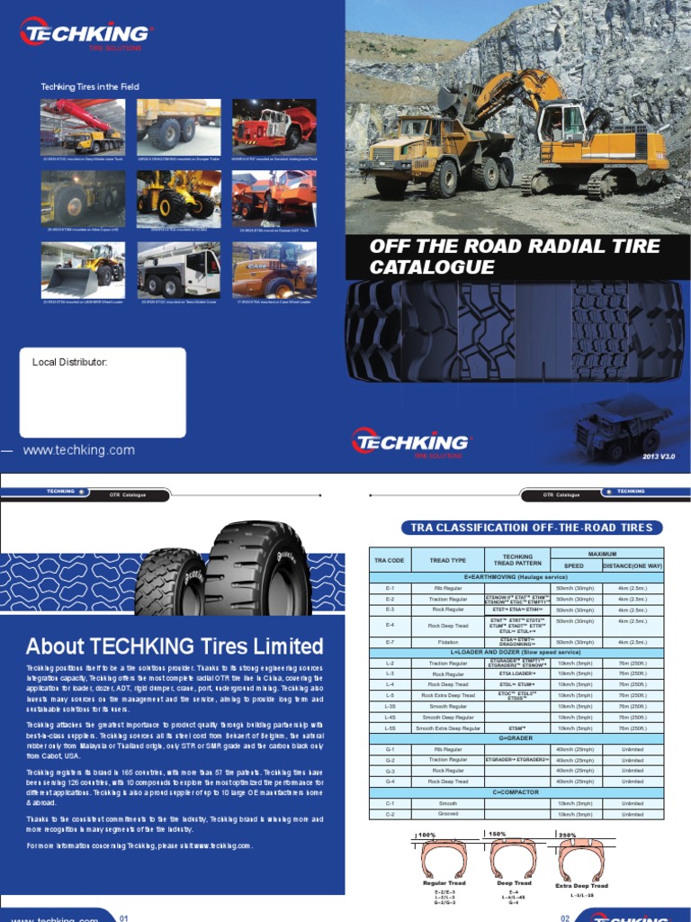 Otr Pattern Catalogue Tyres | PDF | Tire | Products