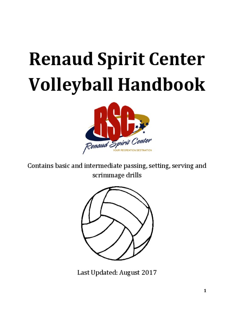 Volleyball Handbook | PDF | Volleyball | Hand