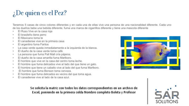Practica Del Pez | PDF