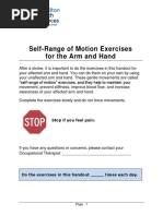 ROM Exercises For Hand and Wrist Patient Handout | PDF | Hand | Thumb