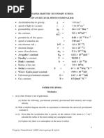 UACE Uneb Pure Mathematics 2024 | PDF