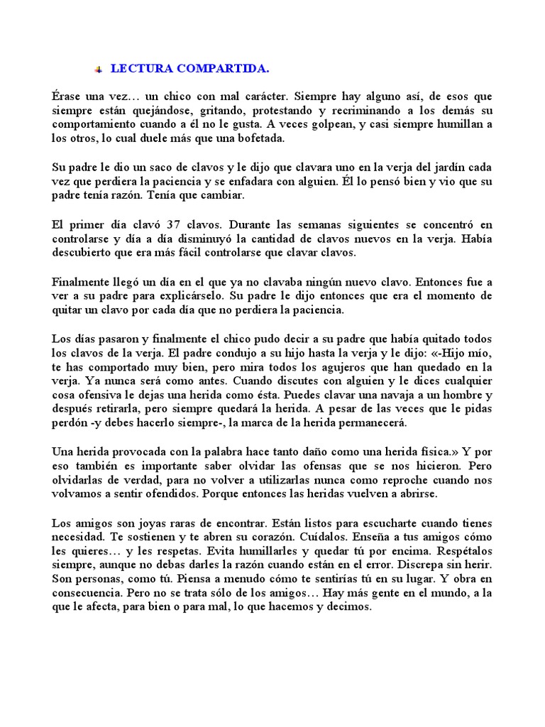 Lectura Compartida | PDF