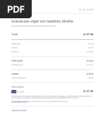 Recibo de Uber | PDF