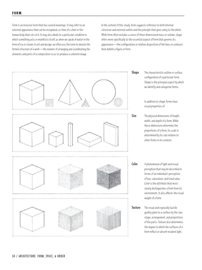 34 / Architecture: Form, Space, & Order | PDF | Geometry