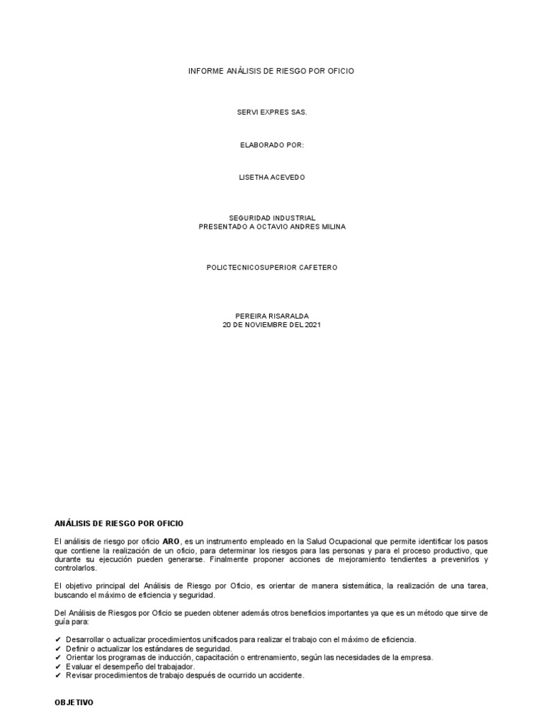 Formato Aro | PDF | Business | Guante