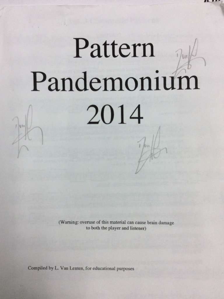 Pattern Pandemonium | PDF