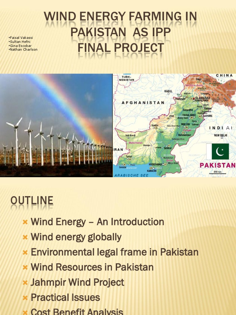 Pakistan Wind Final Project | PDF | Wind Power | Wind Turbine