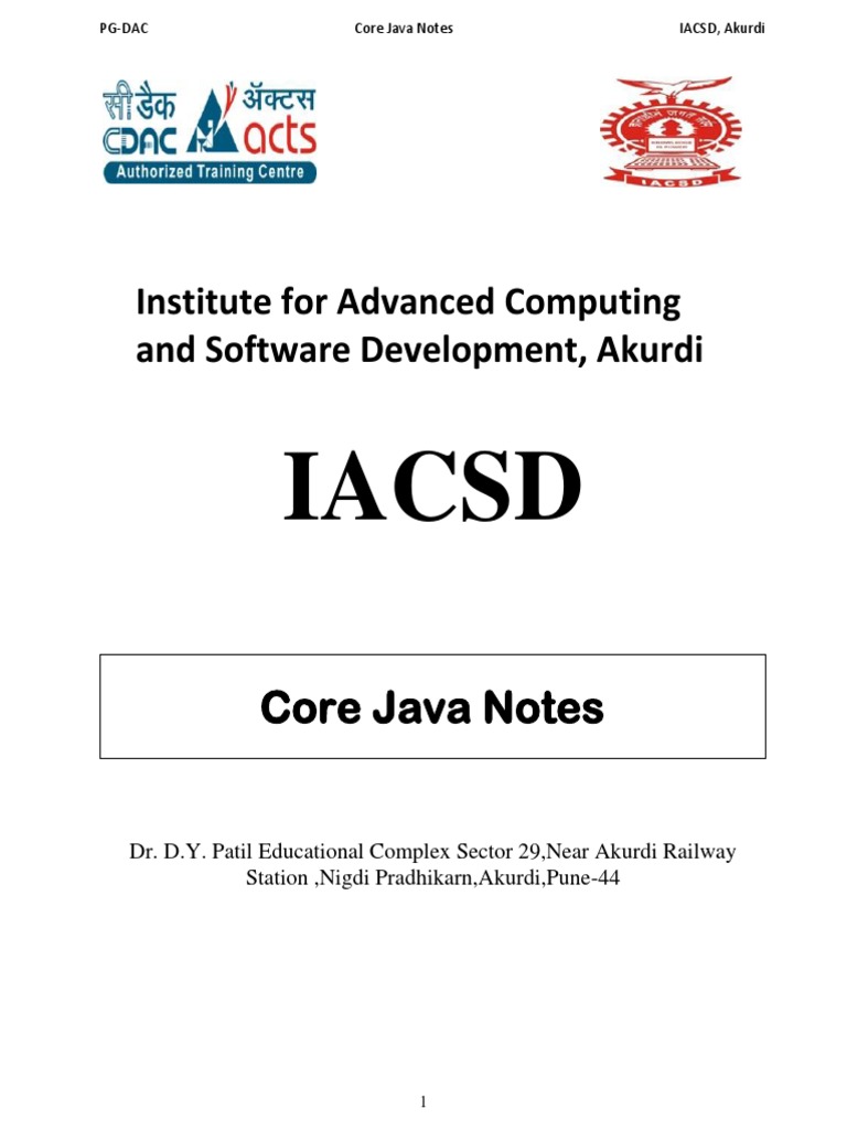 Corejava Notes Pdf Inheritance Object Oriented Programming Programming 1864