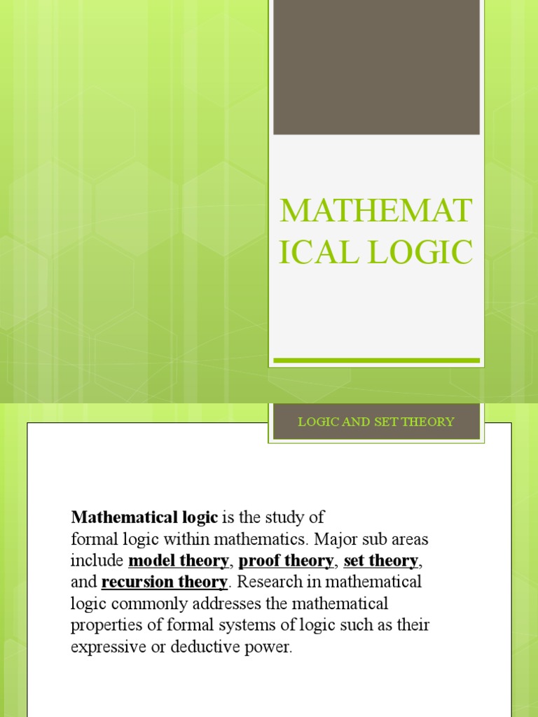 Introduction to Mathematical Logic | PDF | Mathematical Logic | Mathematics