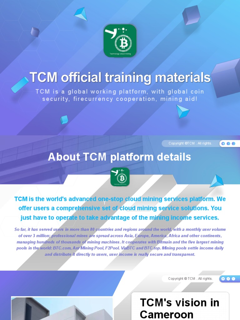 TCM Training English | Download Free PDF | Voucher | Economies