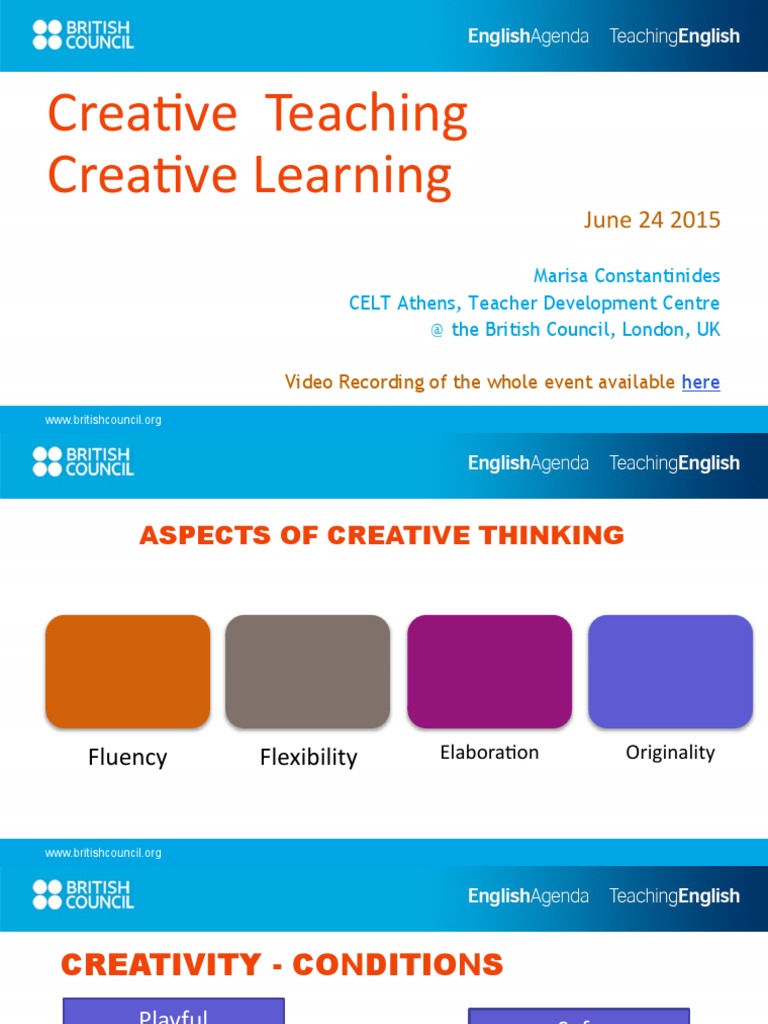 Creative Teaching - Widescreen | PDF