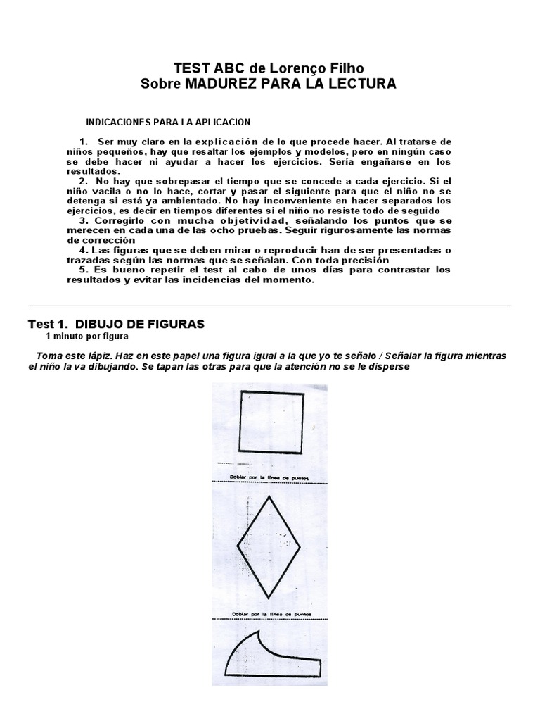 Test ABC Filho | PDF