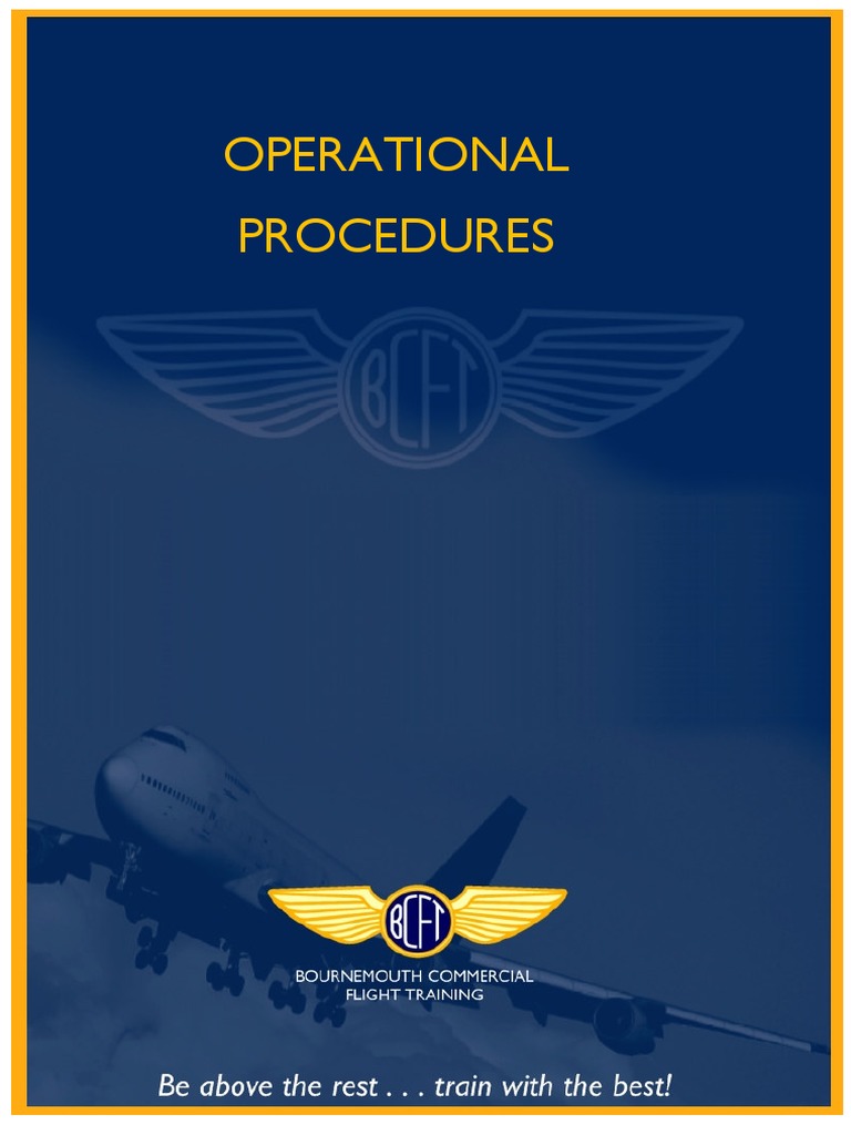 Operational Procedures - NPA25 - 070 ED04 110901 | PDF | Air Traffic ...