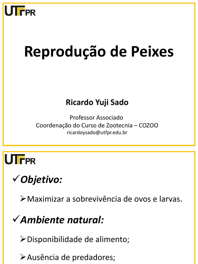 Reprodução de Peixes | PDF