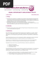 Policy Implementation Matrix Template | PDF | Career & Growth | Finance ...