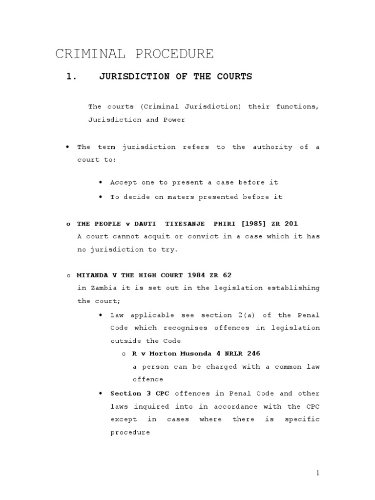 Criminal Procedure 2020 | PDF | Bail | Prosecutor