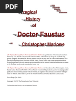 The Comic Scenes in Doctor Faustus | PDF | Tragedy | Christopher Marlowe