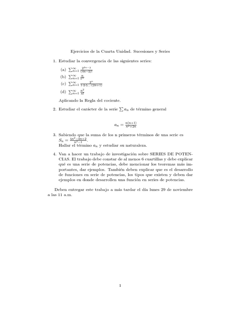 Cuarta Unidad. Cálculo Integral | PDF
