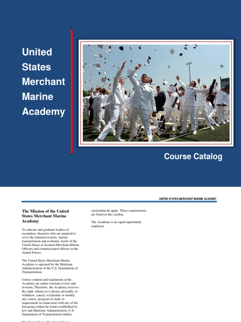 USMMA Catalog | PDF