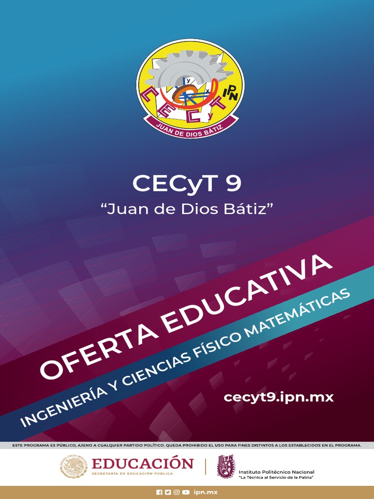 Cecyt 9 | PDF | Ingeniería | Mecatrónica