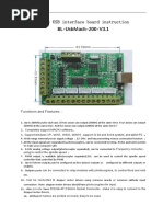 USB MACH3 Interface Board BL-UsbMACH-100-V32 Instruction | PDF | Usb | Amplifier