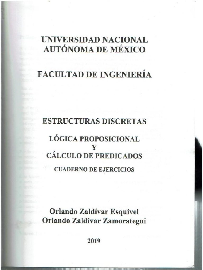 Cuadernillo Estructuras Discretas | PDF