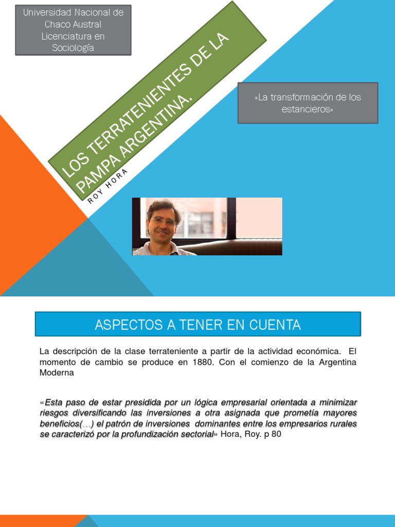 Los Terratenientes | PDF | Economias