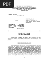 Position Paper NLRC | PDF | Damages | Employment