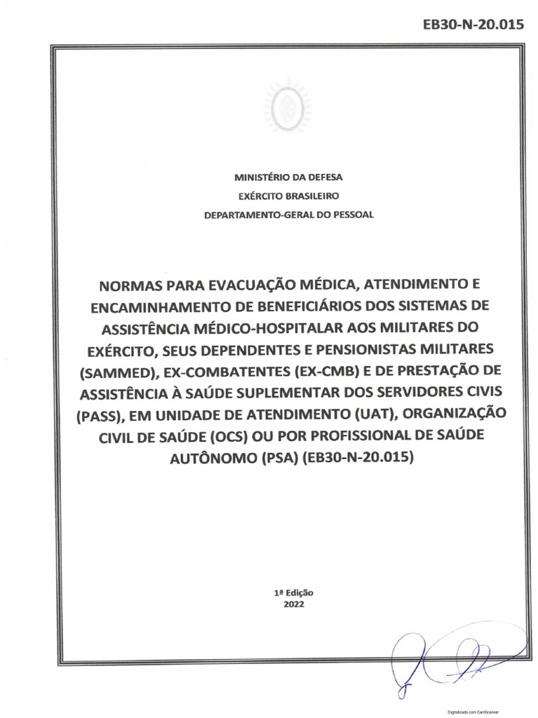 Portaria Nº 372 DGP - C Ex de 14 FEV 22 Assinada Pelo CH DGP | PDF