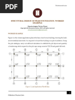 Pile Cap Design Examples To Eurocode 2 | PDF | Deep Foundation | Volume