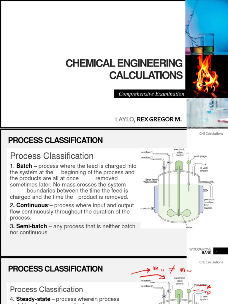 Chemical Engineering Calculations Final | PDF | Stoichiometry | Coal