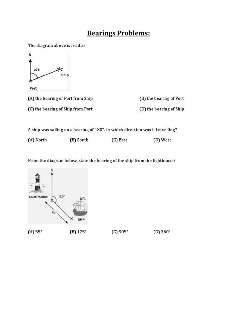 Bearings Test Questions For Module 2 | PDF | Technology & Engineering