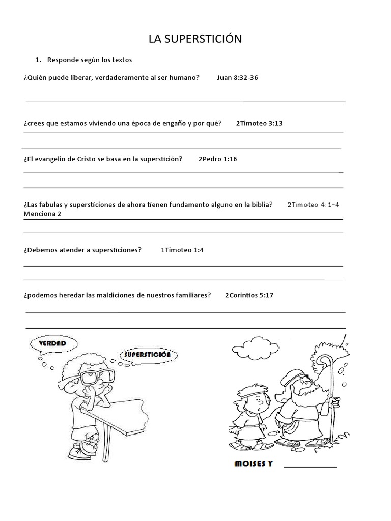 La Superstición | PDF | Cristo (título) | Jesús