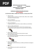 AA2-EV1. Cuestionario de Evaluación de Conceptos de Implementación de Redes de Datos. | PDF ...