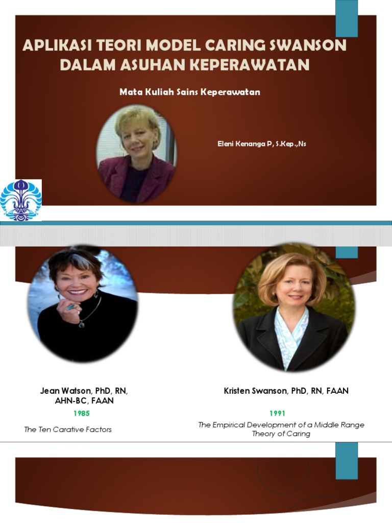 Aplikasi Teori Model Caring Swanson Dalam Asuhan Keperawatan | PDF
